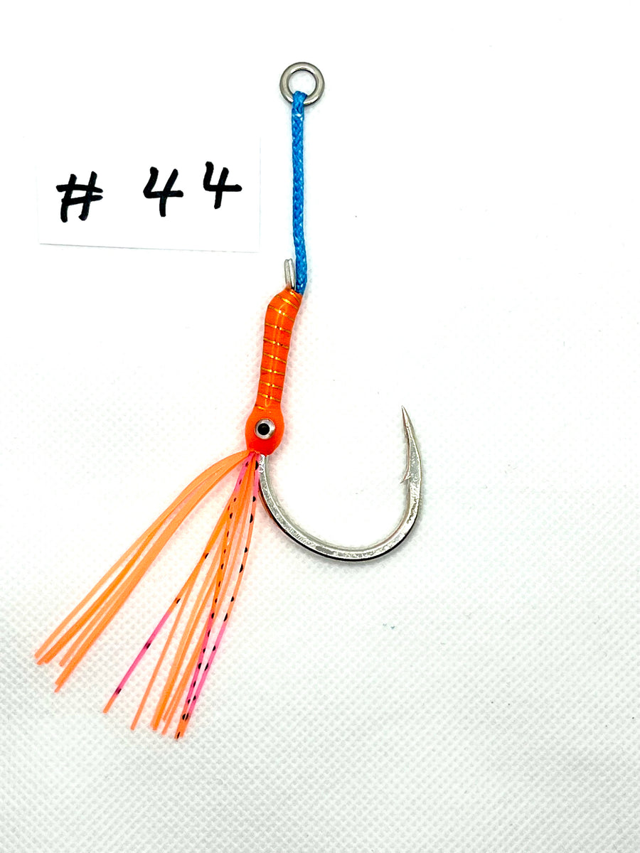 size 4/0 single hook, Jigging Assist Hooks – Precision Ordnance