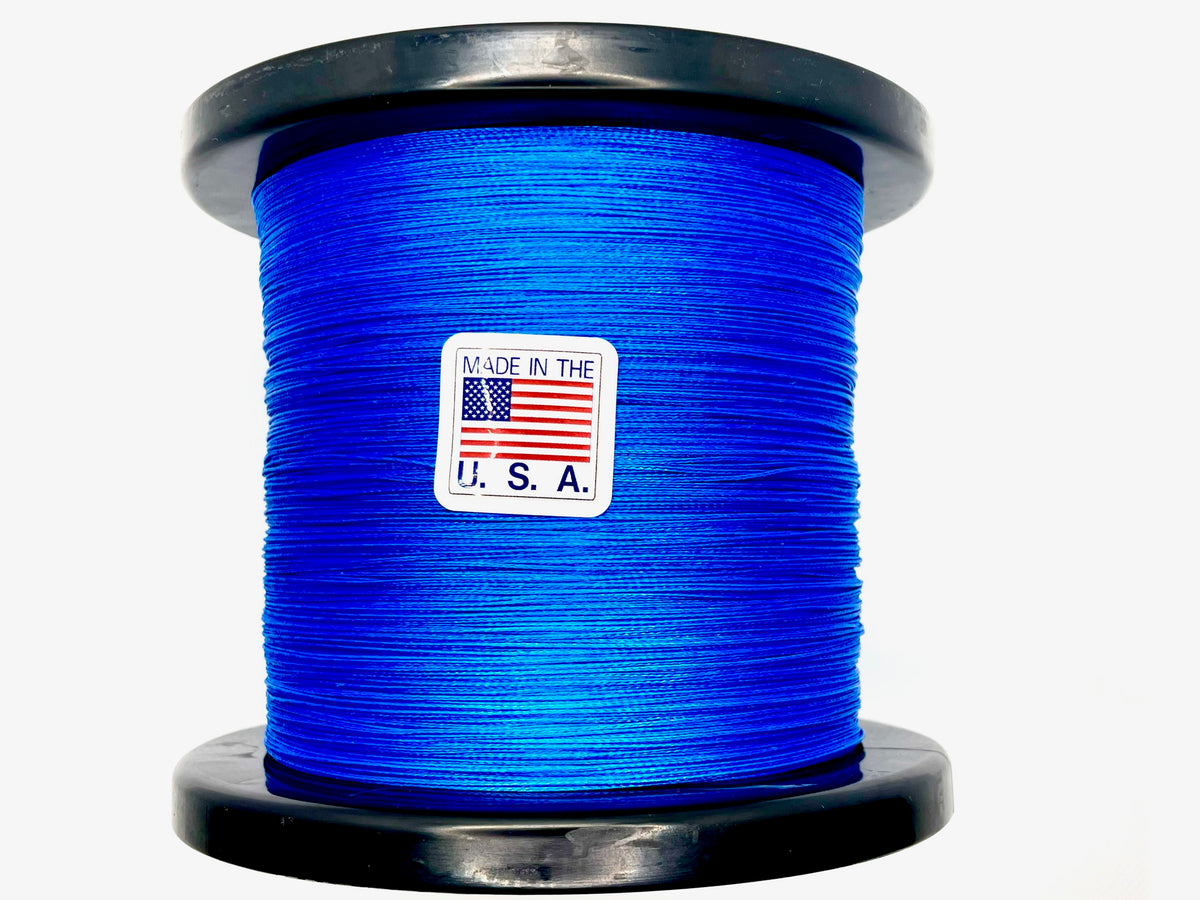 Tight Line Braid, 8 strand Solid Braid, Blue – Precision Ordnance